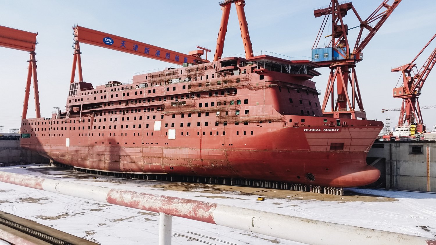 De Global Mercy komt naar Antwerpen | Mercy Ships