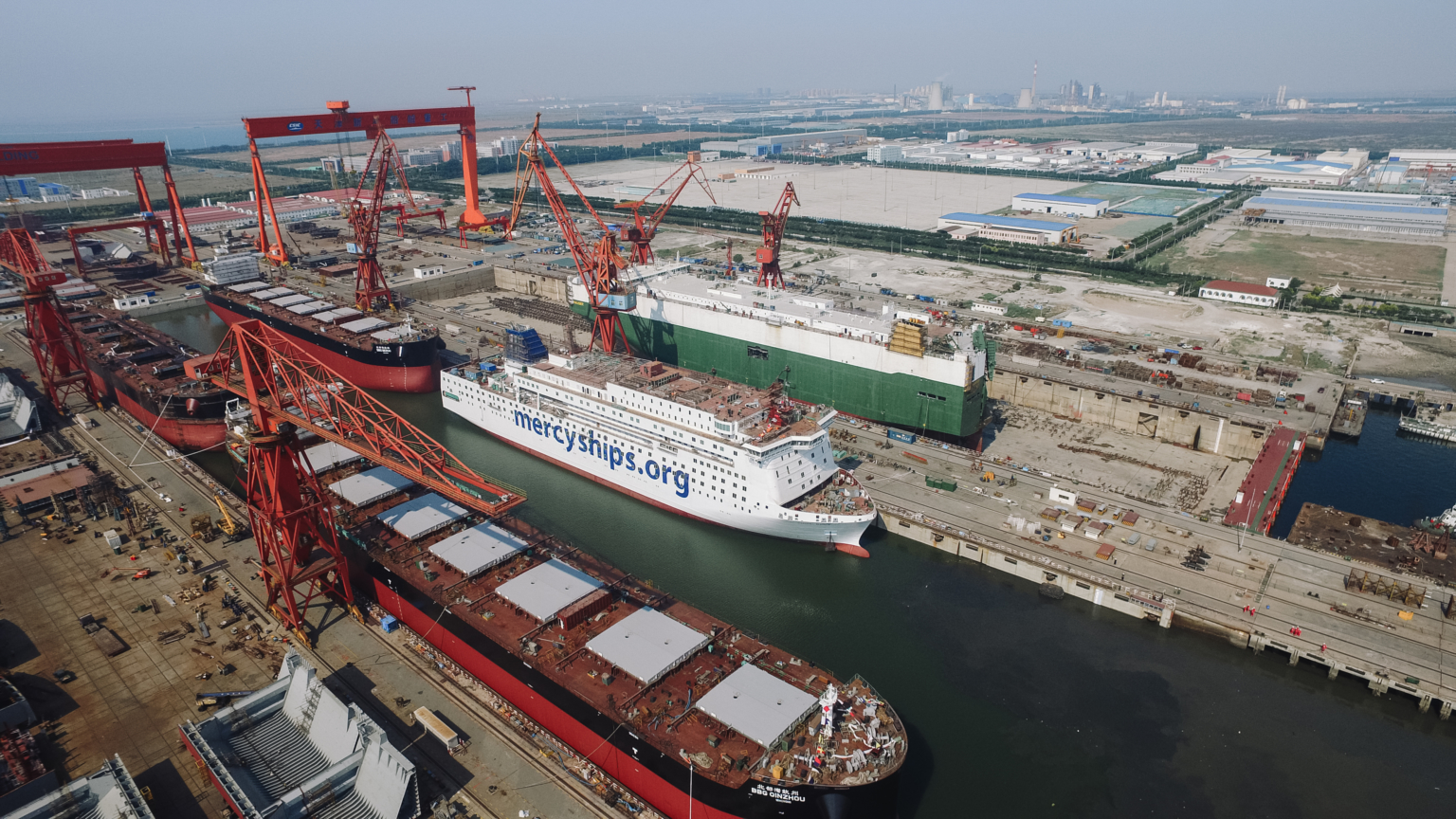 Bouw mee aan ons nieuwe ziekenhuisschip Global Mercy | Mercy Ships