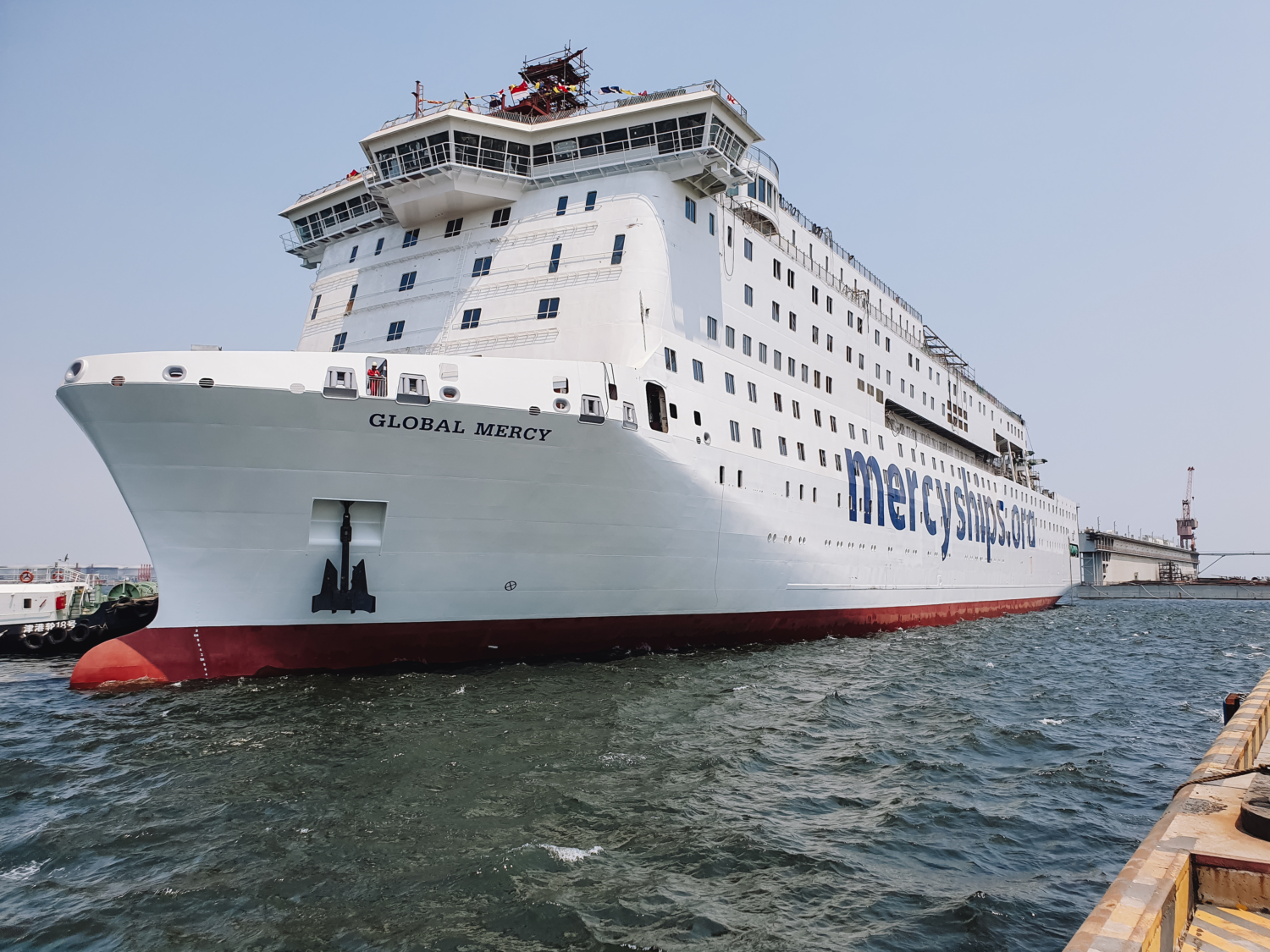 Bouw mee aan ons nieuwe ziekenhuisschip Global Mercy | Mercy Ships