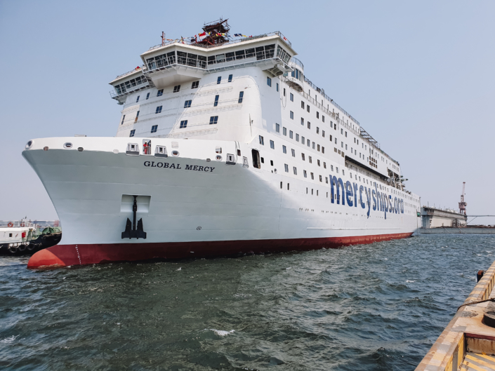 Bouw mee aan ons nieuwe ziekenhuisschip Global Mercy | Mercy Ships