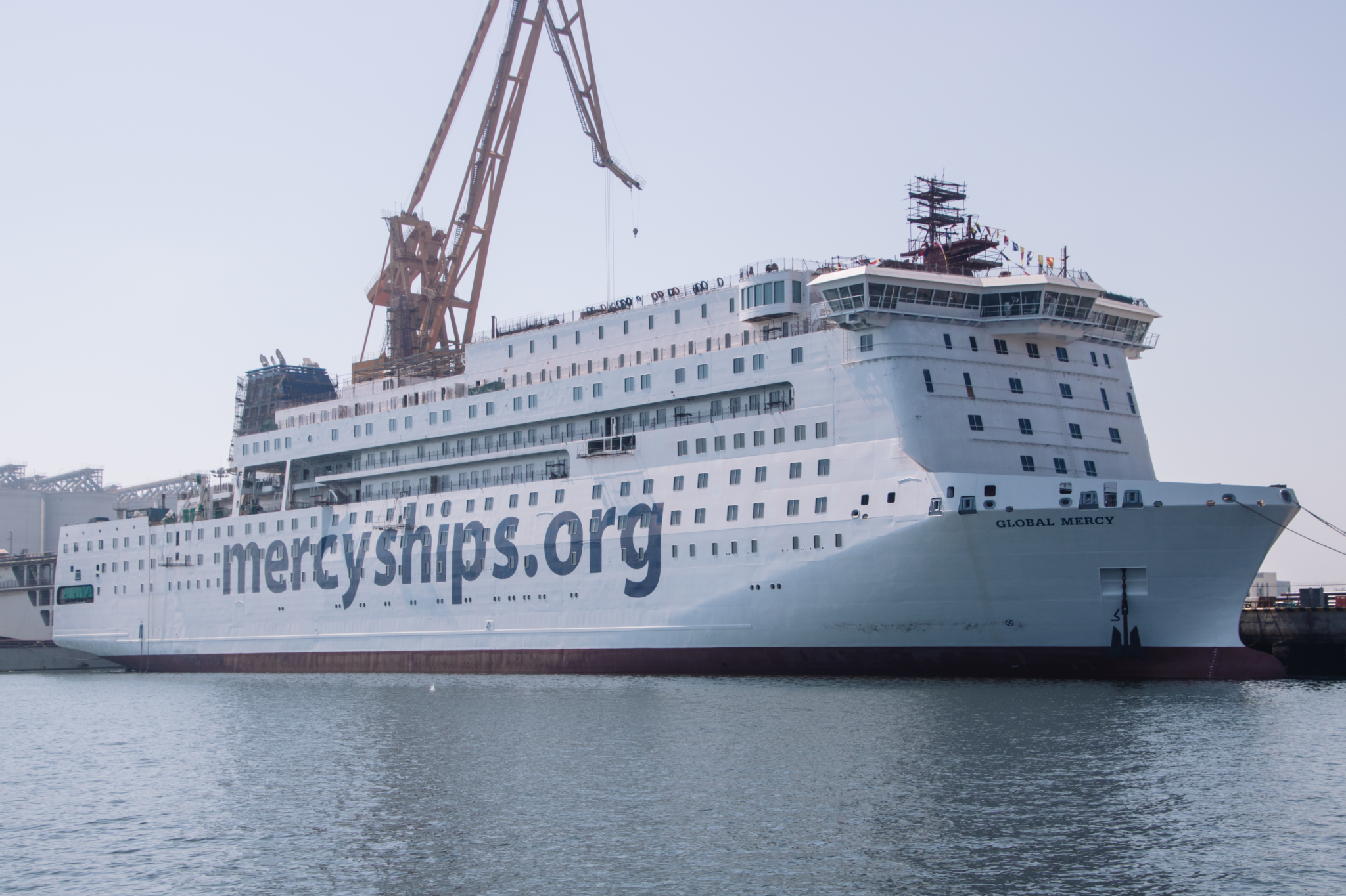 Bouw mee aan ons nieuwe ziekenhuisschip Global Mercy | Mercy Ships