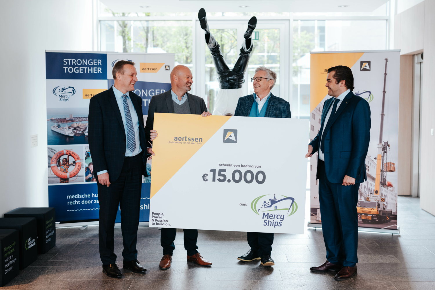 Aertssen Group is al jarenlang trouwe partner van Mercy Ships | Mercy Ships